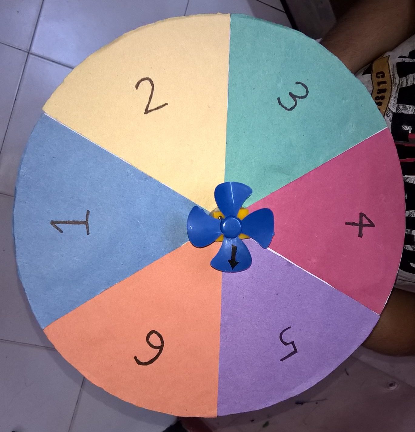 Electronic Rotating Dice – Dev – Eduprime Projects